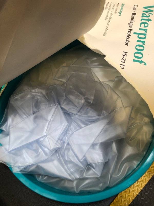 VESKIMER Extra Wide - 100% Waterproof Leg Cast Cover for Shower Adult ...