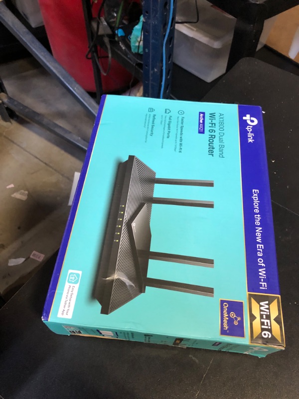 TP-Link AX1800 WiFi 6 Router V4 (Archer AX21) – Dual Band Wireless ...