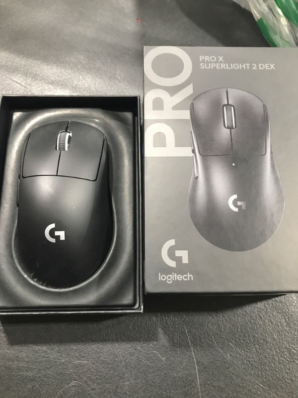 Logitech G PRO X Superlight 2 DEX Lightspeed Wireless Gaming Mouse, 60g ...