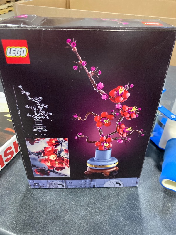 LEGO Icons Plum Blossom Building Sets for Adults - Artificial Flower ...