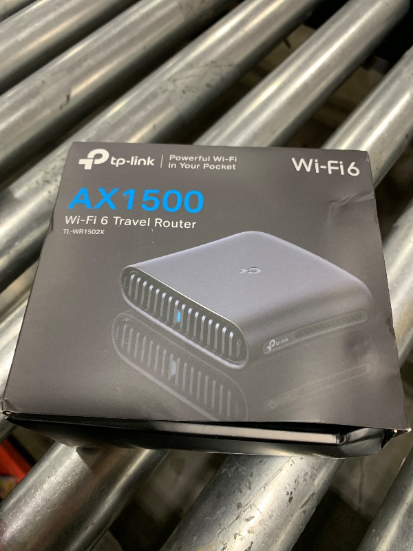 TP-Link Ultra-Portable Wi-Fi 6 AX1500 Travel Router TL-WR1502X Easy ...