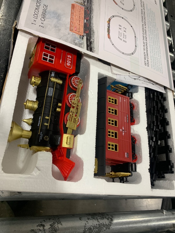 Hot Bee Train Set - Christmas Train with Remote Control Train Toys for ...