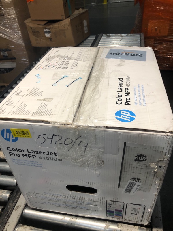HP Color LaserJet Pro MFP 4301fdw Wireless All-in-One Color Laser ...