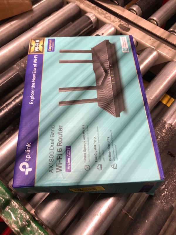 TP-Link AX1800 WiFi 6 Router V4 (Archer AX21) – Dual Band Wireless ...