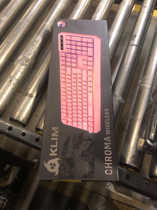 KLIM Chroma Wireless Gaming Keyboard RGB - New Version 2024 - Long ...