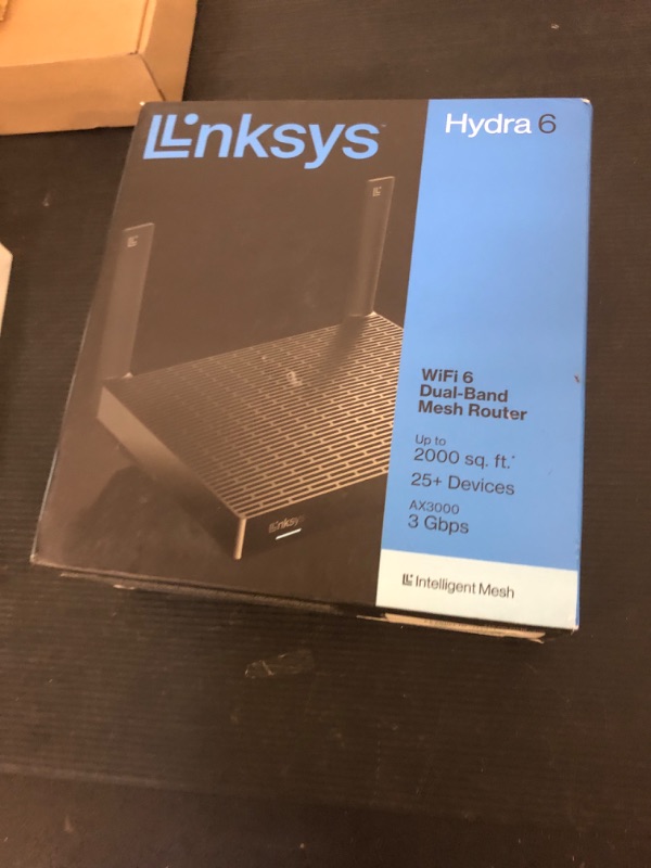 Linksys MR20EC (MR2000) | Dual-Band Mesh WiFi 6 Router | 3.0 (AX3000 ...