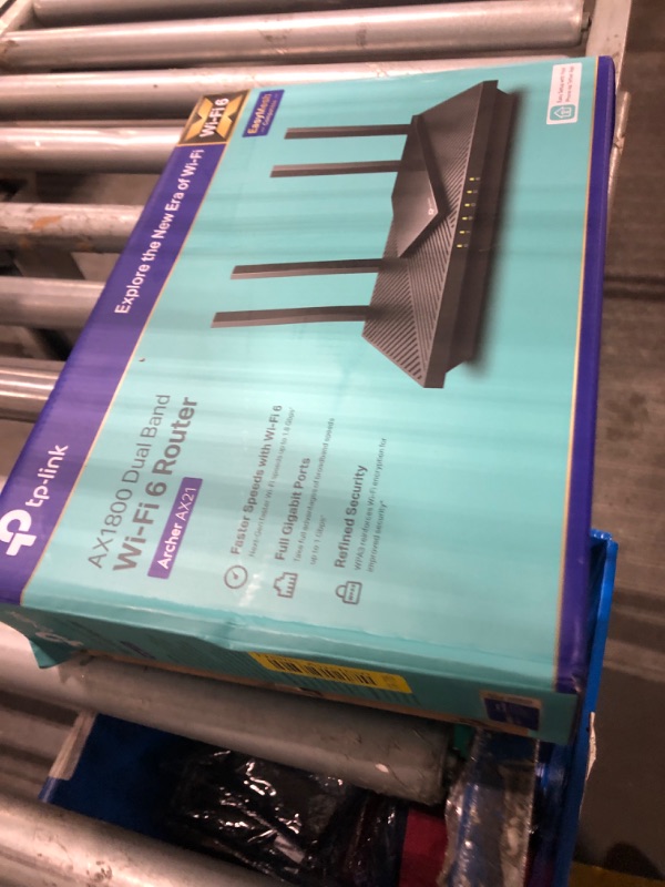 TP-Link AX1800 WiFi 6 Router V4 (Archer AX21) – Dual Band Wireless ...