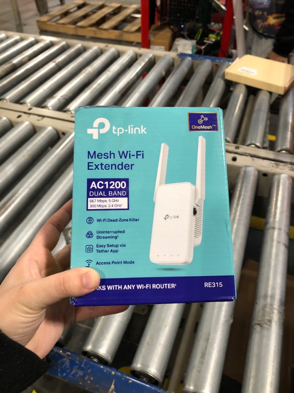 TP-Link AC1200 WiFi Extender, 2024 Wirecutter Best WiFi Extender, 1 ...