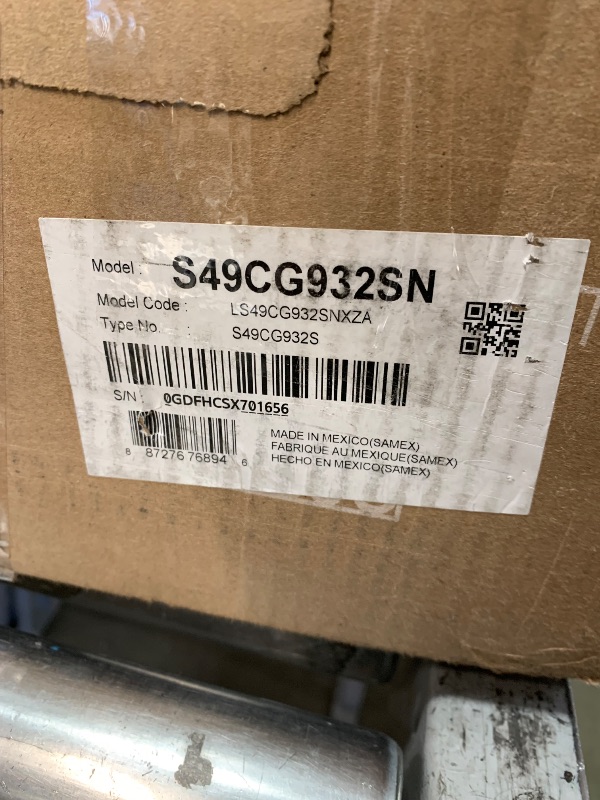 Samsung 49 inch Odyssey 0.03 ms 240 Hz OLED G9 Gaming Monitor ...