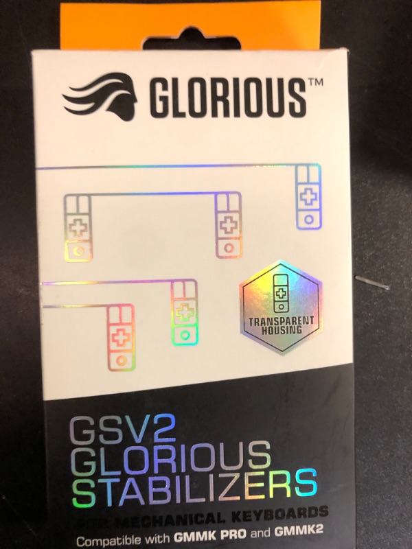 GLORIOUS Keyboard Stabilizer GSV2 Kit for Mechanical Keyboards, Gold ...