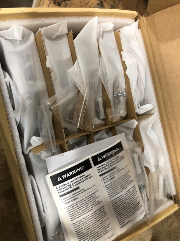 Aegislink Carbon Monoxide Detector, Interlinked Combination Smoke CO ...