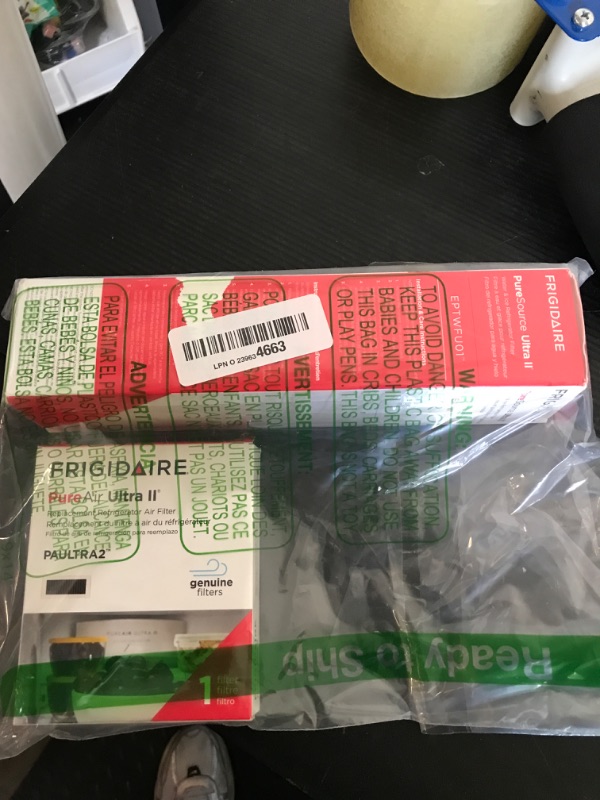 Frigidaire FRIGCOMBO4 PureSource (EPTWFU01) & PureAir Ultra II ...