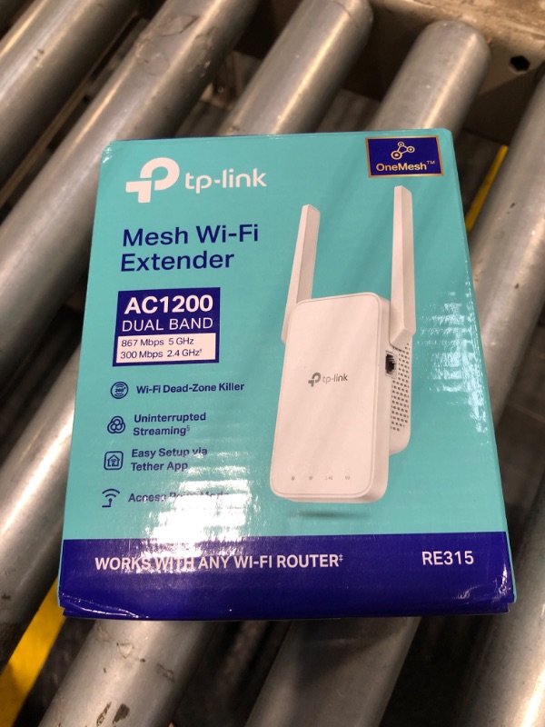 TP-Link AC1200 WiFi Extender, 2024 Wirecutter Best WiFi Extender, 1 ...