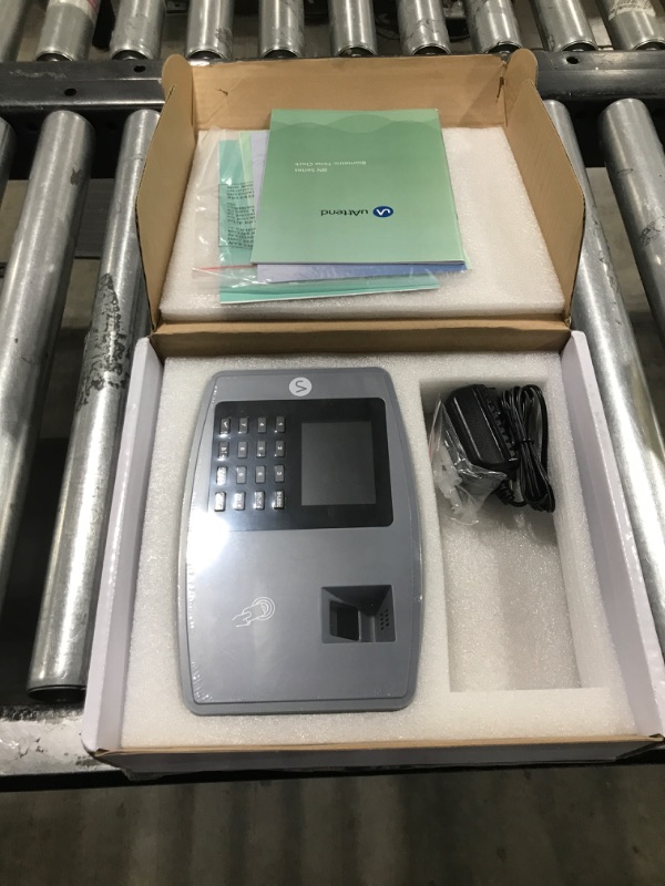 uAttend BN6500 Biometric Fingerprint Time Clock System for Small Business with WiFi and Cloud ...