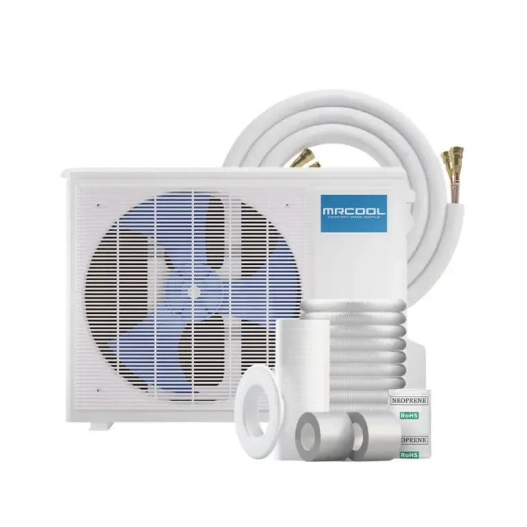 Mr. Cool DIY-18-HP-C-230C25 4th Generation E Star 18K BTU 22 SEER Heat ...