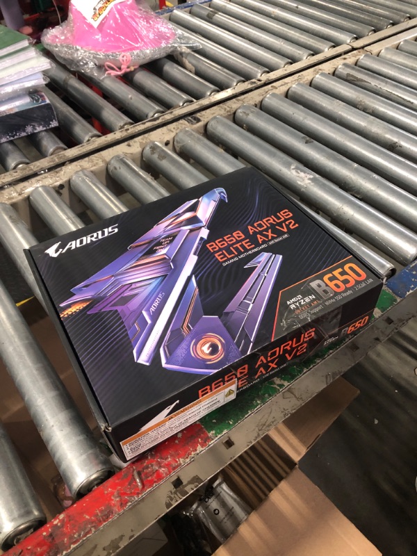 Gigabyte B650 AORUS ELITE AX V2 AMD AM5 Socket Motherboard, ATX, 4x ...