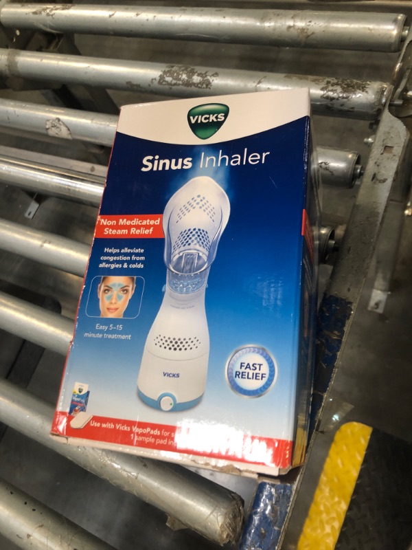 Vicks Sinus Inhaler - Personal Steam Inhaler for Sinus Relief ...