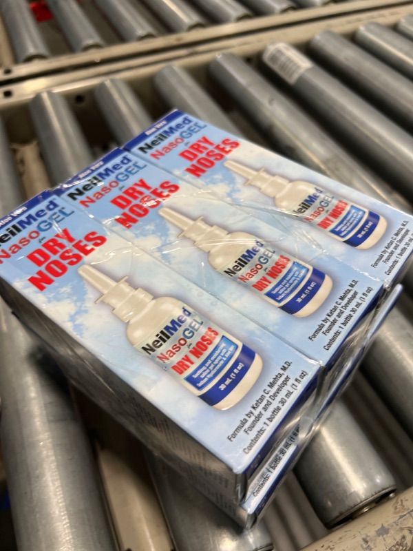 6 Pack NeilMed Nasogel Drip Free Gel Spray, 1 Fluid Ounce 03/25 for ...