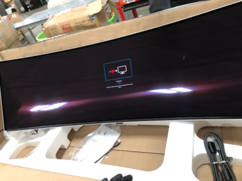 SAMSUNG 49" Odyssey OLED (G93SC) Series Curved Gaming Monitor, 240Hz, 0 ...