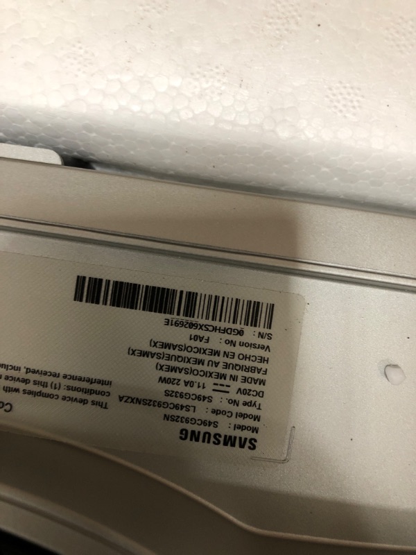 SAMSUNG 49" Odyssey OLED (G93SC) Series Curved Gaming Monitor, 240Hz, 0 ...