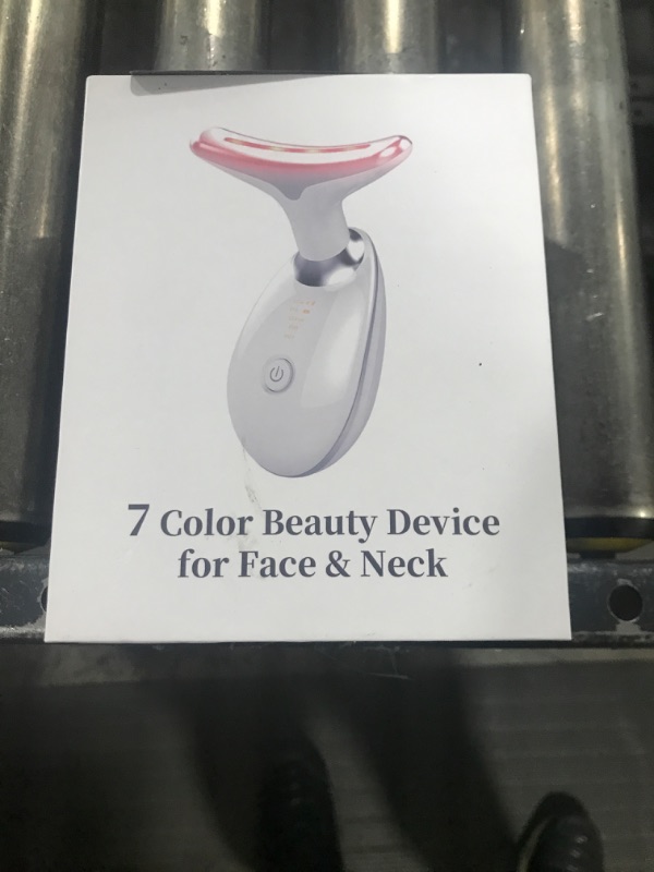 Red Light Therapy for Face, 7 Color LED Facial Light Therapy Wand for ...