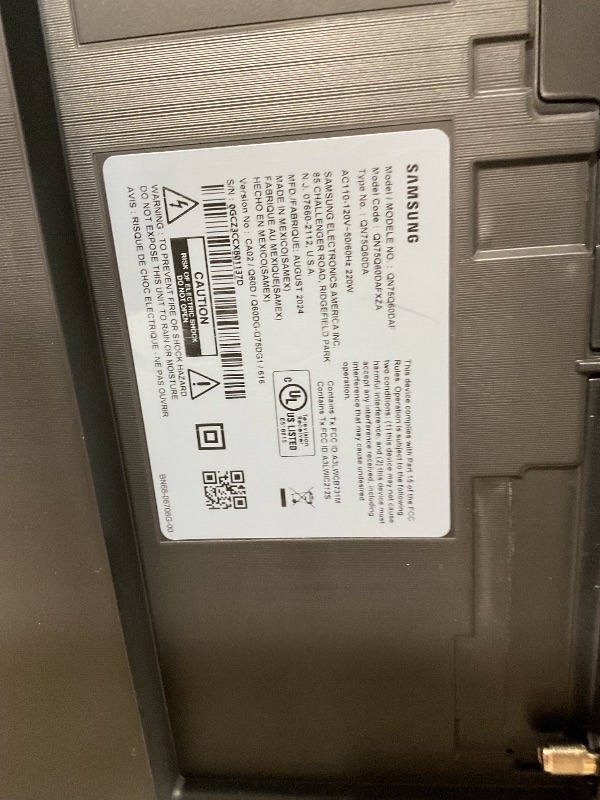 SAMSUNG 75-Inch Class QLED 4K Q60D Series Quantum HDR Smart TV w/Object ...