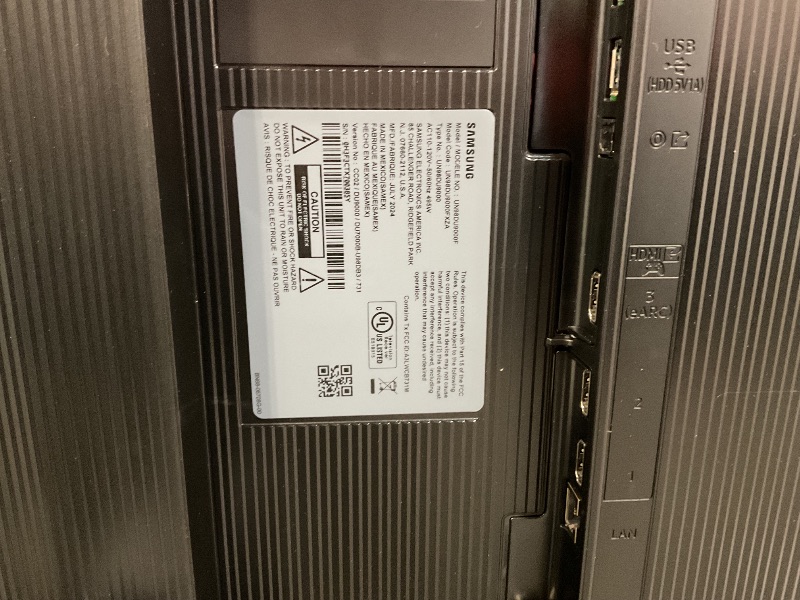 SAMSUNG 98-Inch Class 4K Crystal UHD DU9000 Series HDR Smart TV, Object ...