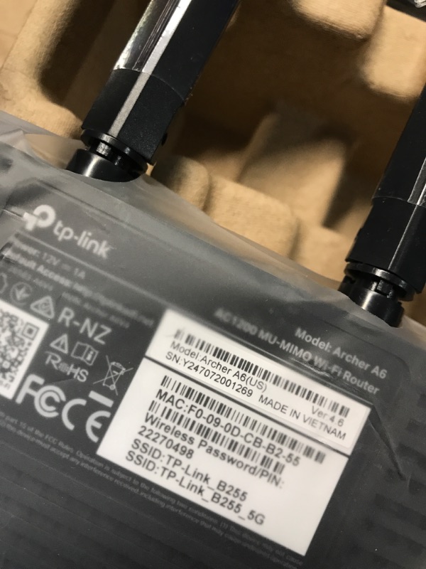 TP-Link AC1200 Gigabit WiFi Router (Archer A6) - Dual Band MU-MIMO ...