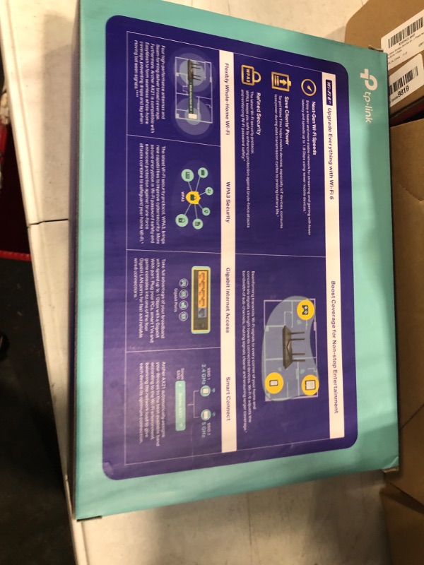 TP-Link AX1800 WiFi 6 Router V4 (Archer AX21) – Dual Band Wireless ...