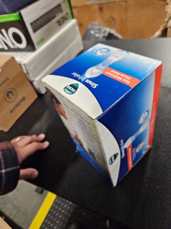 Vicks Sinus Inhaler - Personal Steam Inhaler for Sinus Relief ...