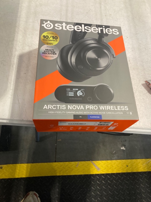 SteelSeries Arctis Nova Pro Wireless Multi-System Gaming Headset ...