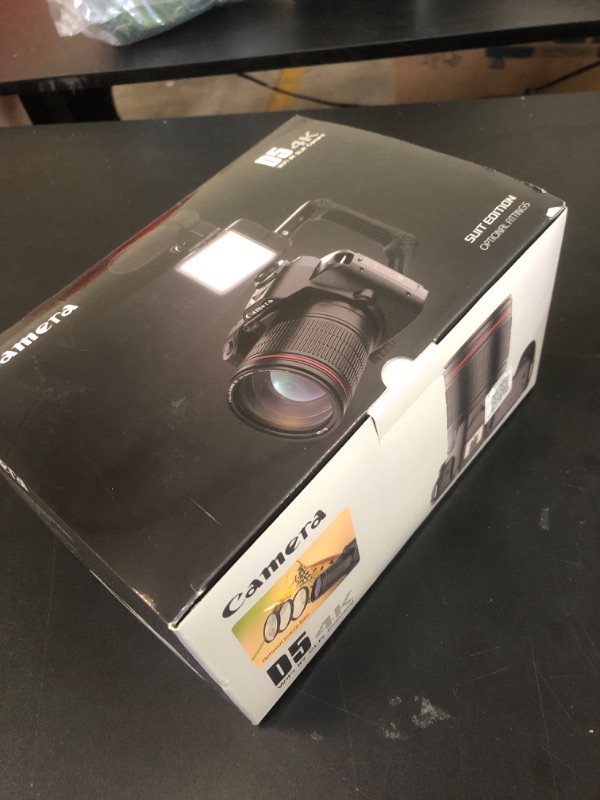 DSLR Camera, F=2.7 2.95mm 4K 64MP 16X Zoom Digital Camera Night Vision ...