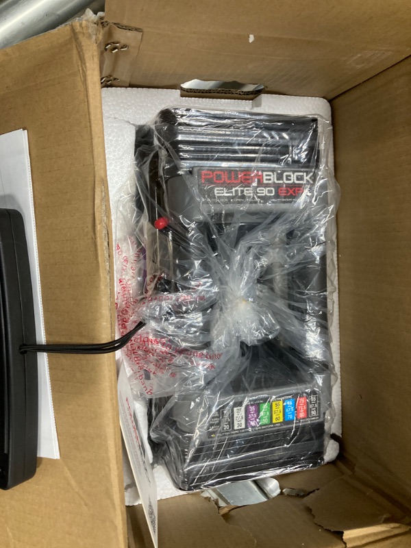 PowerBlock Elite EXP Adjustable Dumbbells, Sold in Pairs, Stage 1, 5-50 ...