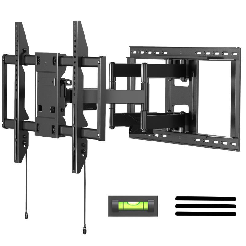 USX MOUNT Full-Motion TV Wall Mount for 42 to 90 Inch TVs with Tilt and ...