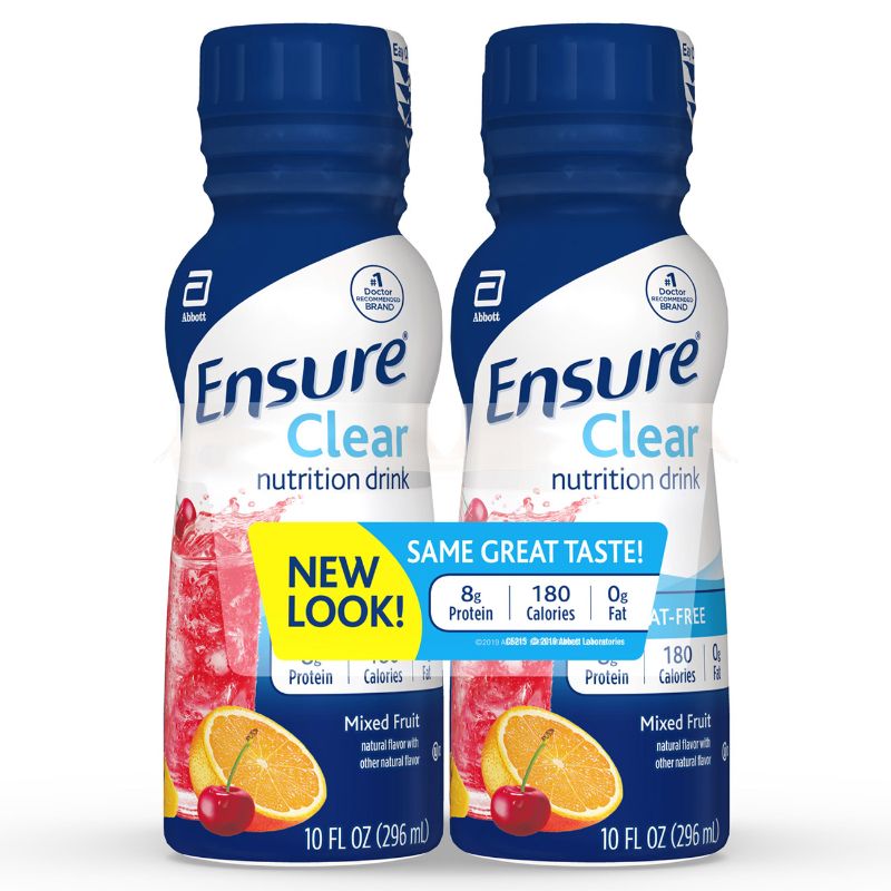 Ensure Clear Nutrition Drink Ready-to-Drink 10 Fl Oz, 4 Ct - 10 Oz ...