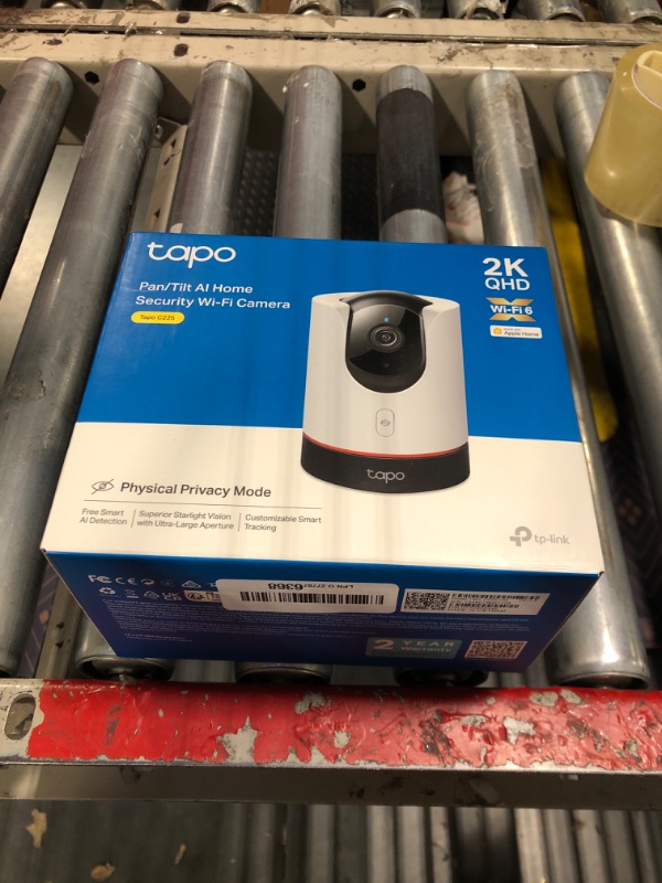 TP-Link Tapo 2K QHD Pan/Tilt Wi-Fi Camera Apple HomeKit Physical ...