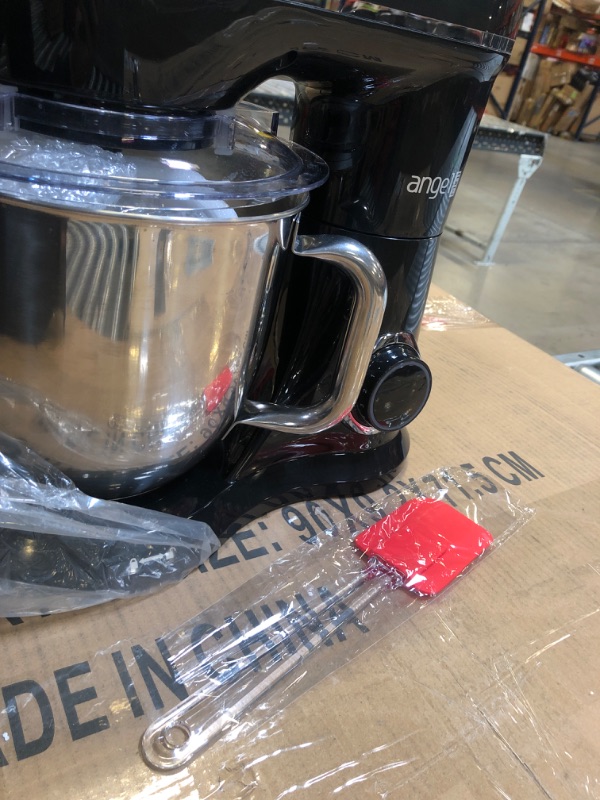 Mini Angel Electric Stand Mixer, 5Quarts, Dough Hook, Flat Beater, Wire ...