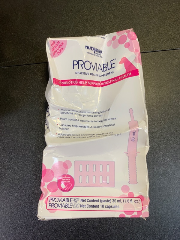 Proviable Digestive Health Supplement Kit with Multi-Strain Probiotics ...