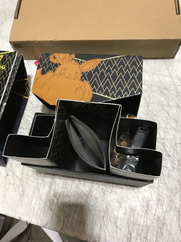 Pokemon Eevee VMAX Elite Trainer Box MISSING THE BOOSTER PACKS !! Promo ...