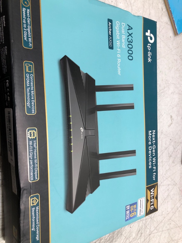 TP-Link AX1800 WiFi 6 Router V4 (Archer AX21) – Dual Band Wireless Internet Router for sale ...