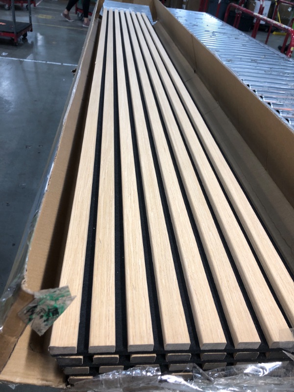 Wood Panels for Wall - Oak Acoustic Wall Panels - 4PK Wall Wood Panels ...