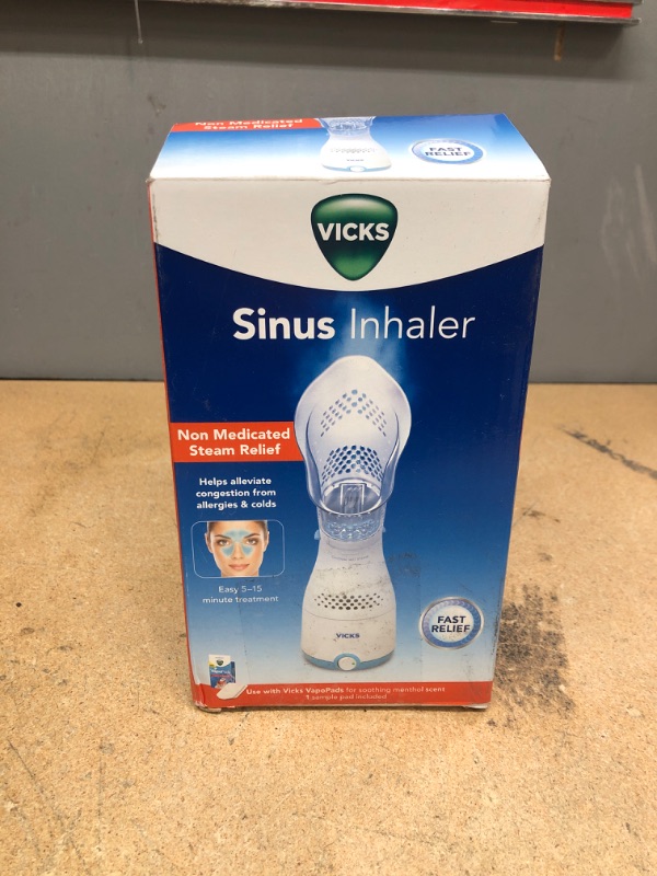 Vicks Sinus Inhaler - Personal Steam Inhaler for Sinus Relief ...