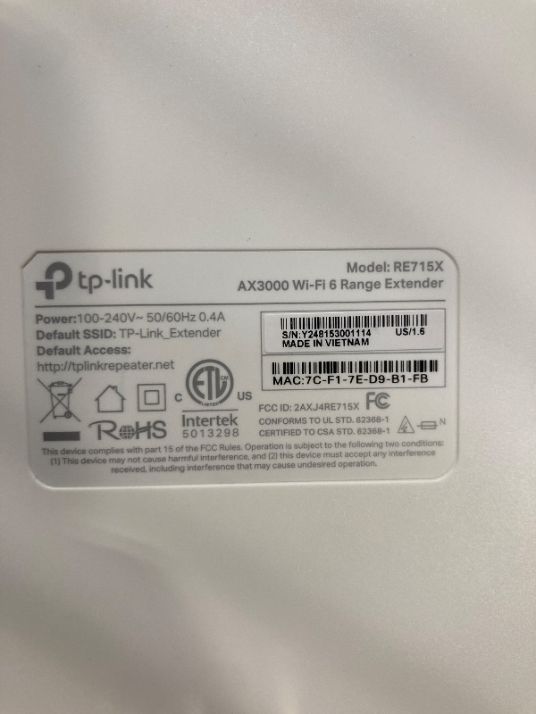 TP-Link AX3000 WiFi 6 Range Extender, PCMag Editor's Choice, Dual Band ...