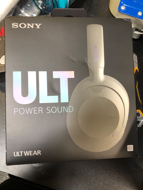 Sony ULT WEAR Over-Ear Noise Cancelling Bluetooth Headphones with Alexa ...