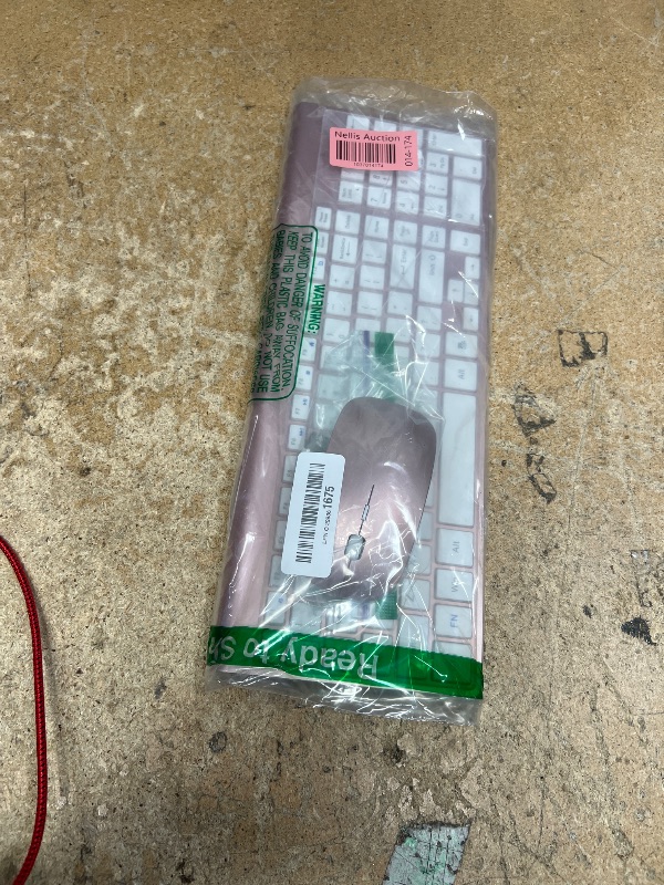 Wireless Keyboard and Mouse Ultra Slim Combo, TopMate 2.4G Silent ...