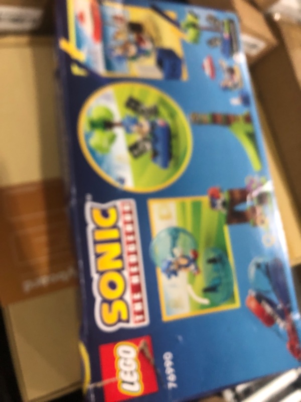 LEGO Sonic the Hedgehog Sonic’s Speed Sphere Challenge 76990 Building ...