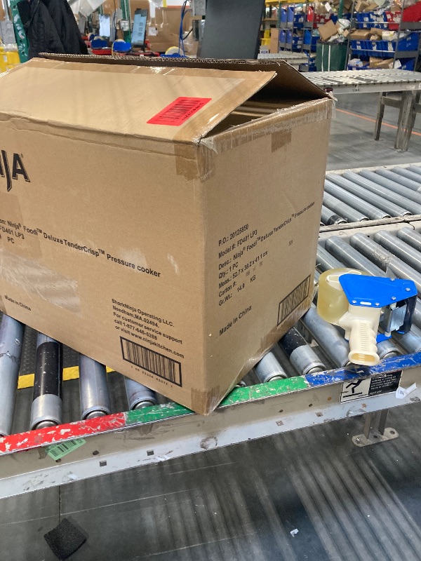 Ninja FD401 Foodi 12-in-1 Deluxe XL 8 qt. Pressure Cooker & Air Fryer ...