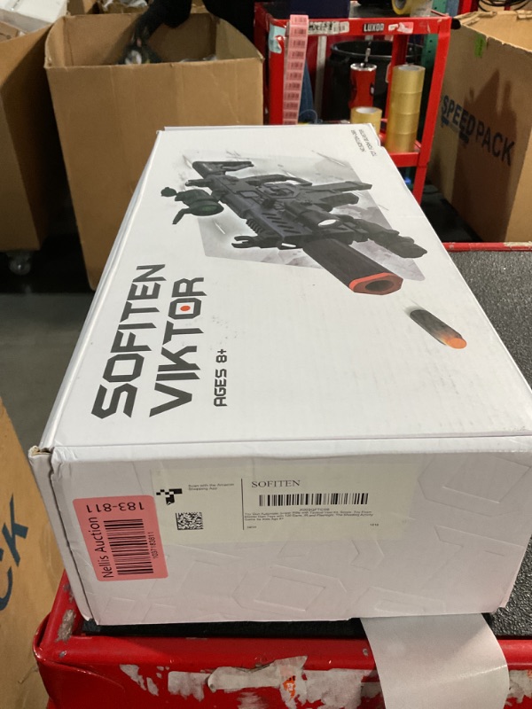 Sofiten Toy Automatic Sniper Rifle with Tactical Vest Kit, Scope. Toy ...