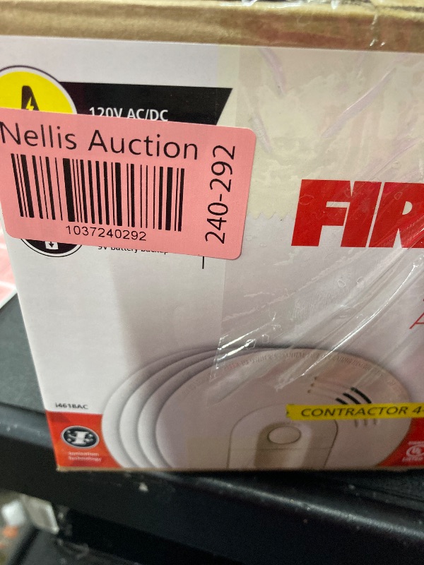 Kidde 21007588 Hardwired Interconnectable 120-Volt Smoke Alarm with ...