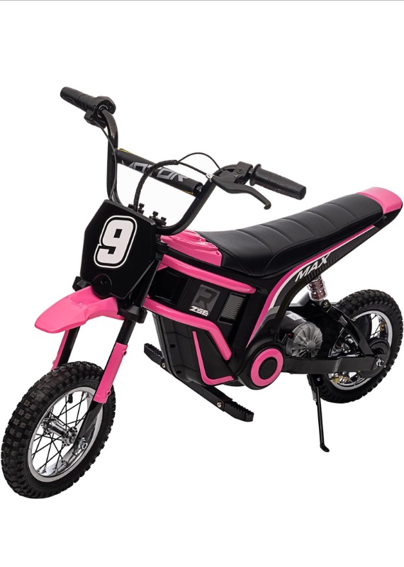 EastVita 24V Electric Dirt Bike, Kids Ride on Racing Electric ...